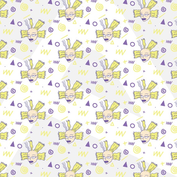 Cynthia Rugrats Pattern Vector AI & PDF - Etsy