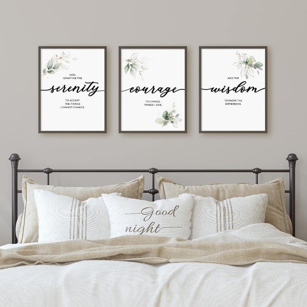 Serenity Wall Quote - Etsy