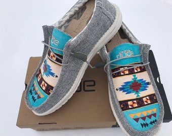 Custom Hey Dudes - Etsy