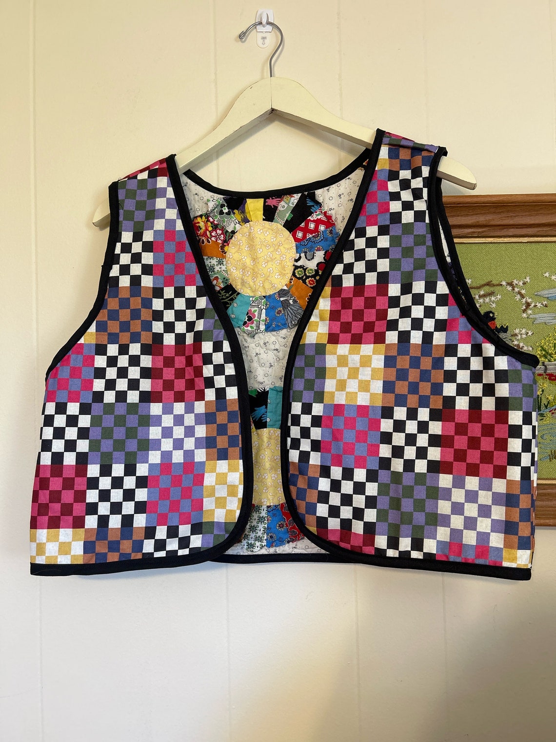 Reversible Quilt Vest - Etsy