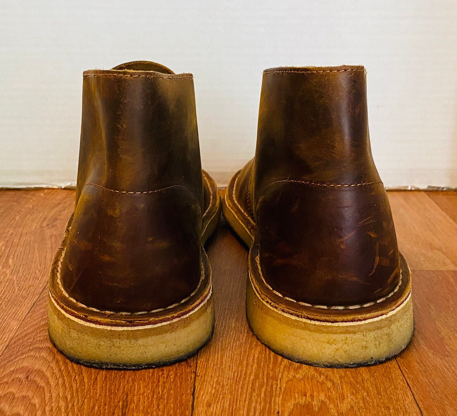 Clarks Originals Mens Brown Leather Lace up Desert Boots, 10.5 M. - Etsy