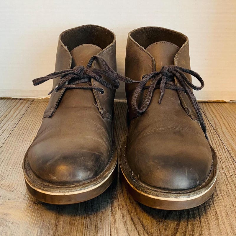 Men's Grey Chukka Boots - Etsy