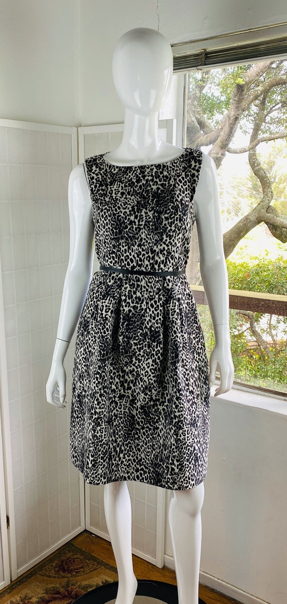 NWOT MAX MARA Print Lined Dress 10. W/belt. - Etsy