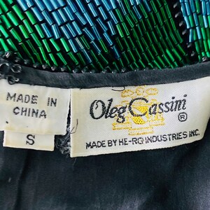 Vintage Oleg Cassini, Hong Kong, Multicolor Beaded Lined Cocktail Top, M. - Etsy