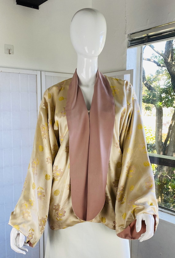silk faces jacket by - Gem