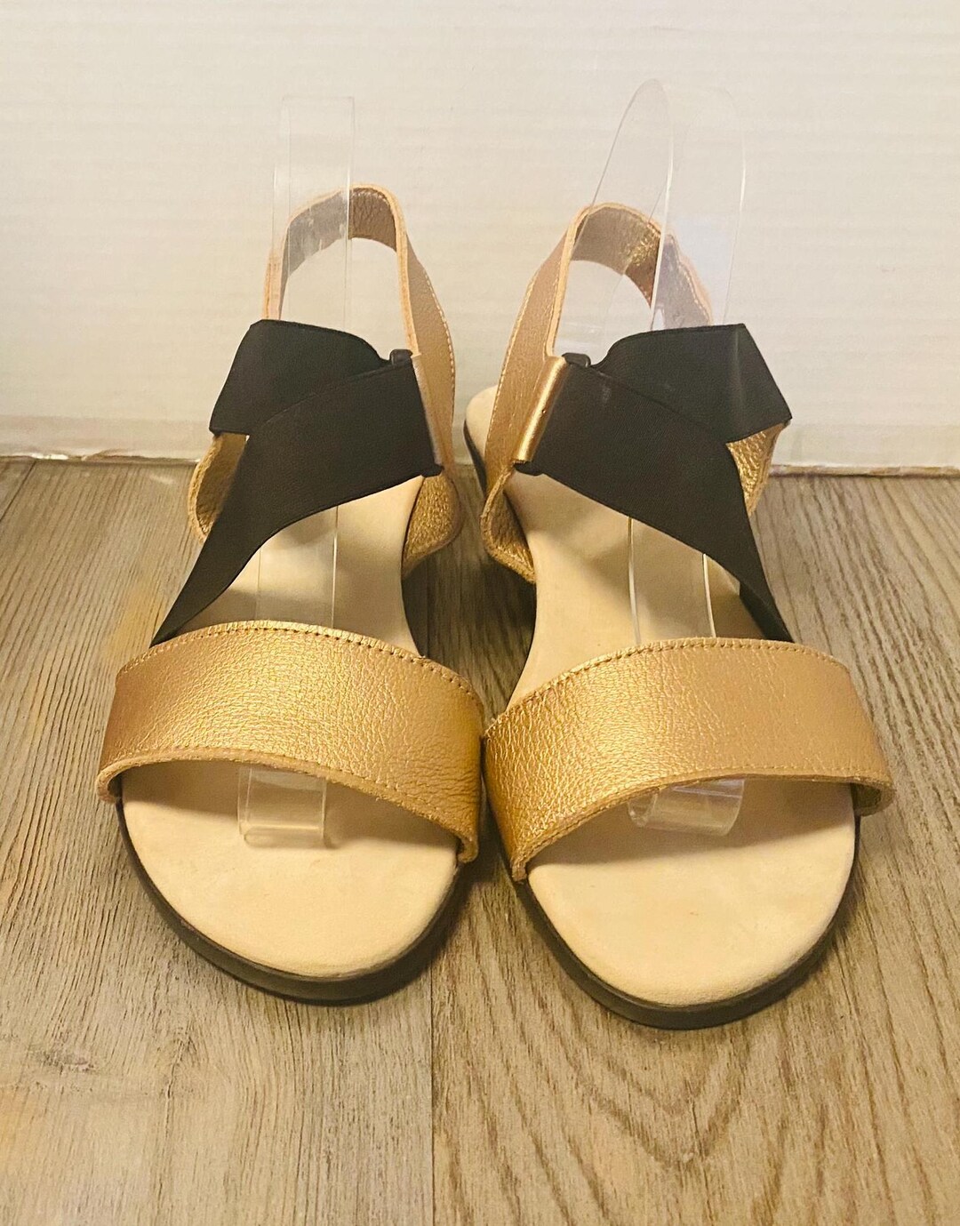 Arche Womens Gold Leather Slingback Sandals Shoes, 41 / 9.5. - Etsy