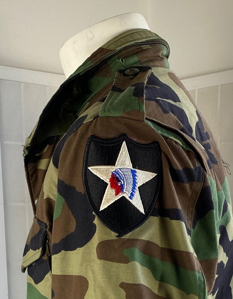 Vintage US Army Medium Camouflage Coat W/liner, M. - Etsy