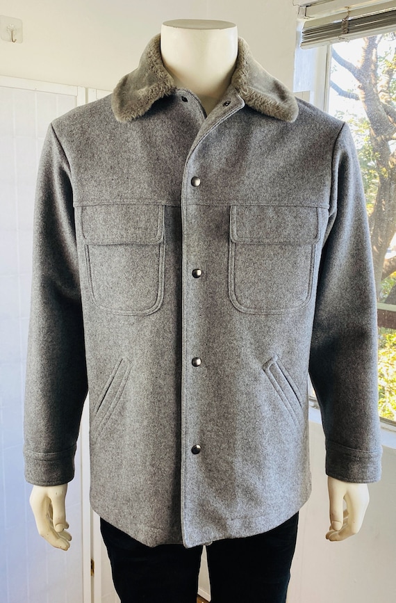 Pendleton mens gray wool - Gem