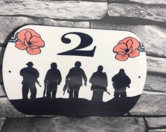 Military Door Sign | Etsy UK