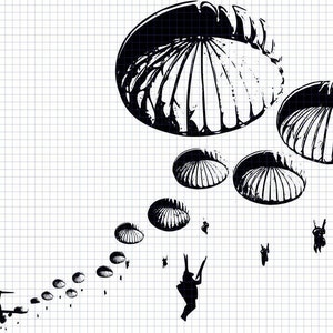 Airborne SVG, Army SVG - Paratrooper - Army - SVG Png - Cut File ...