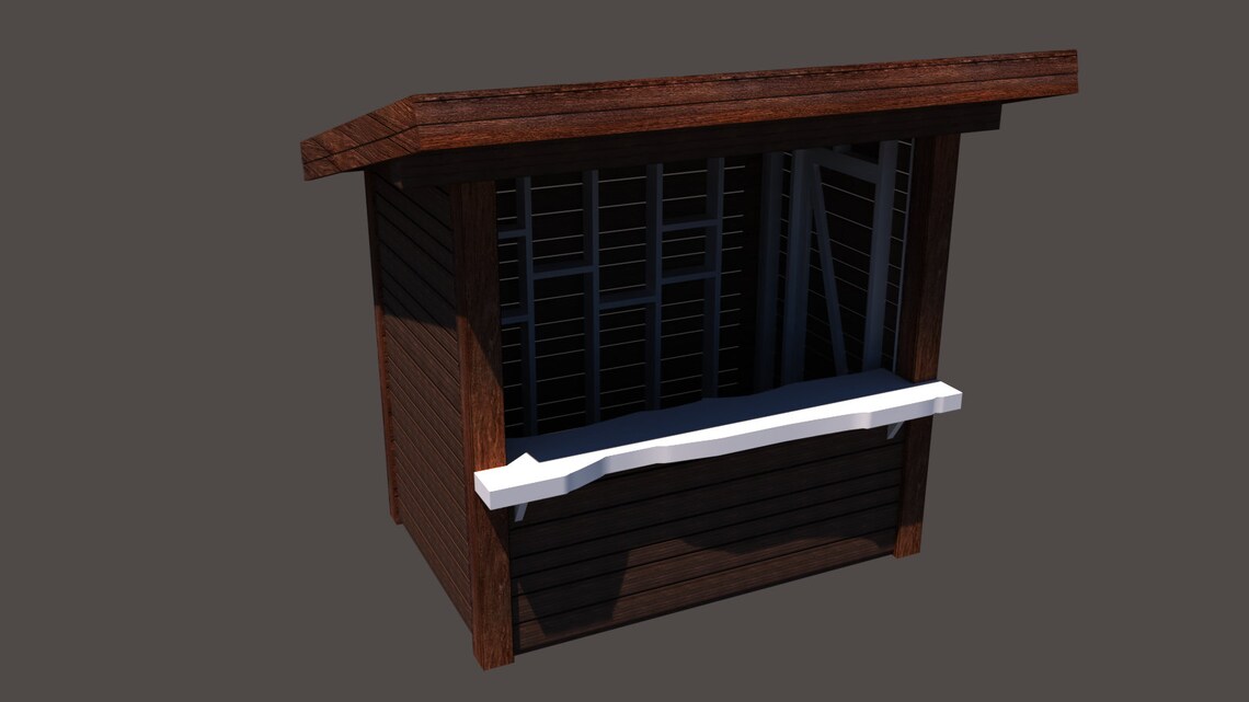 Outdoor Stand Bar Full Step by Step Plan / Small Shop Stand - Etsy