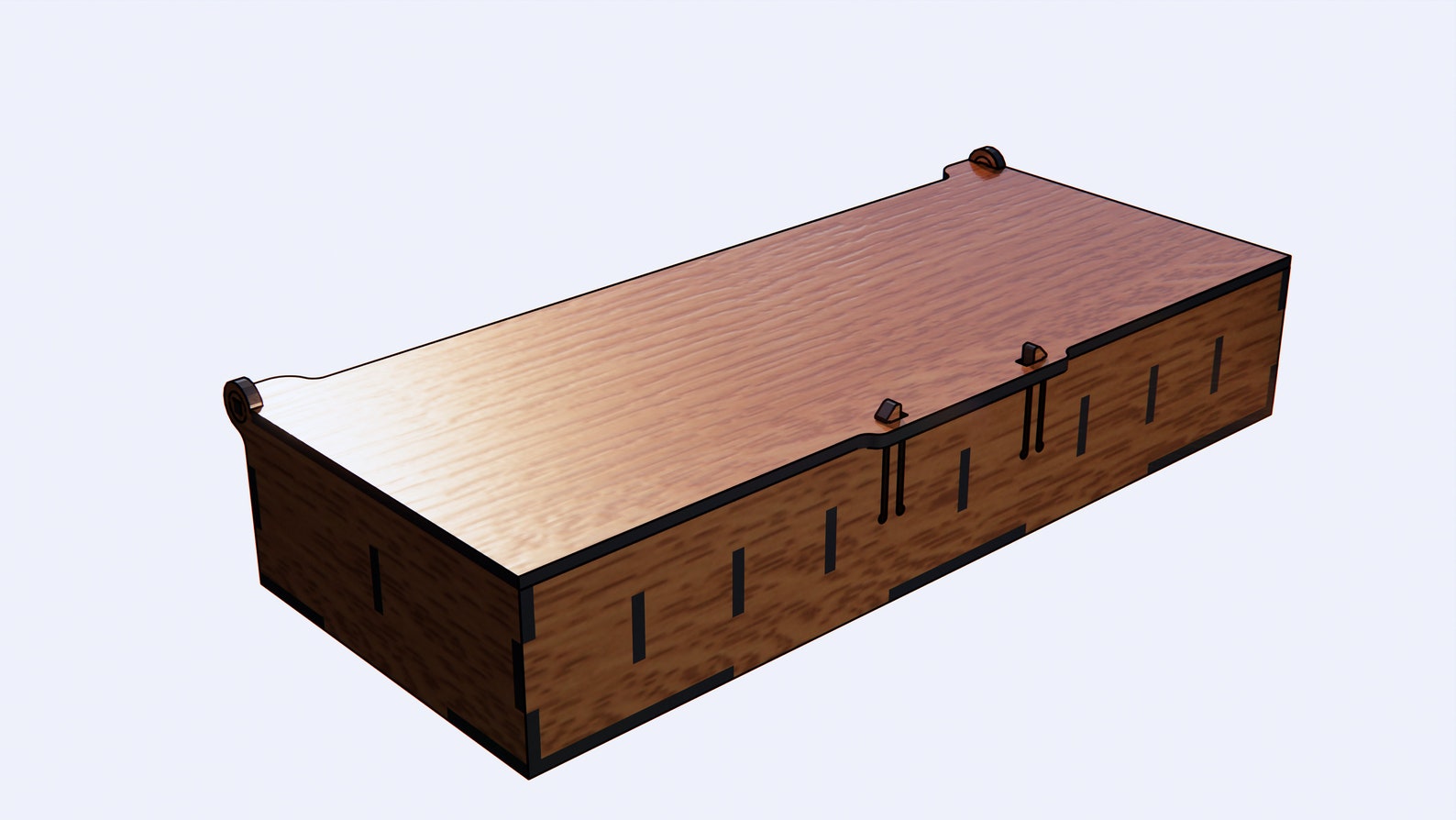 CNC Box Laser Cut File / Wooden Box Dxf Pdf Svg / Cnc Laser - Etsy