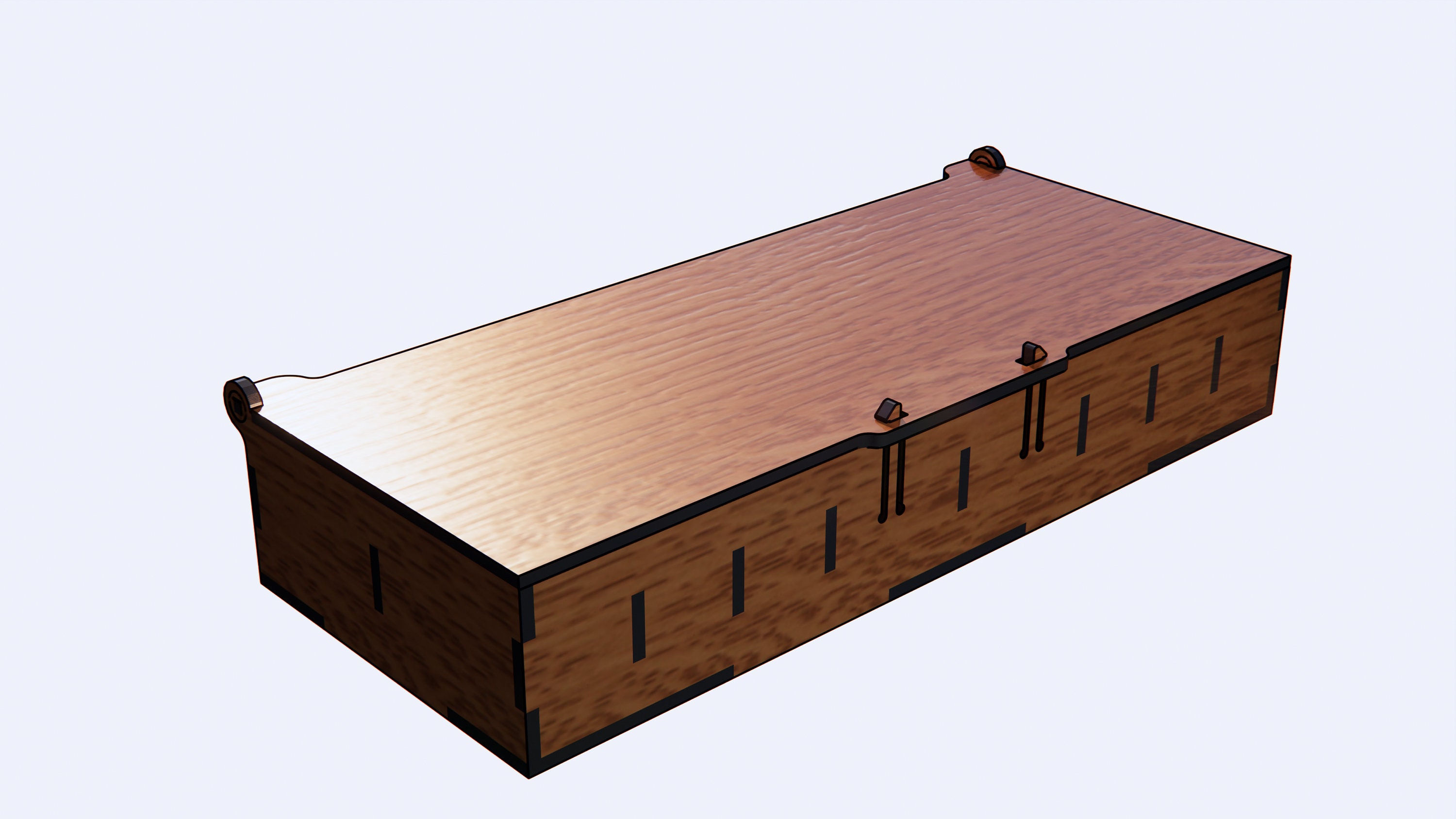 CNC Box Laser Cut File / Wooden Box Dxf Pdf Svg / Cnc Laser - Etsy Canada
