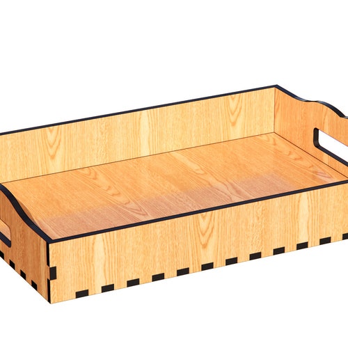 Tray DXF File for Laser Vector for Laser Cutting - Etsy