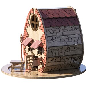 Egg Fairy House Laser Cut File / Egg Holder Dxf, Pdf, Svg / Easter Egg ...