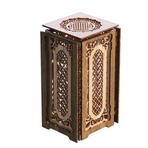 Laser Cut File Table Lamp / Wooden Decorative Lamp Dxf, Eps, Svg / Cnc ...