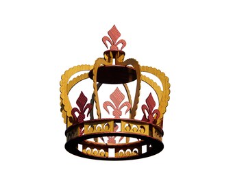 Crown Laser Cut File - Etsy UK