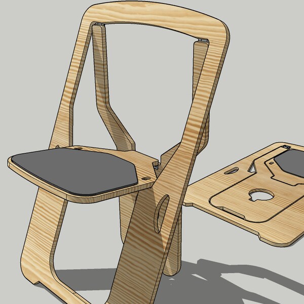 Cnc Chair Plan - Etsy