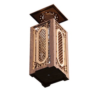 Laser Cut File Table Lamp / Wooden Decorative Lamp Dxf, Eps, Svg / Cnc ...