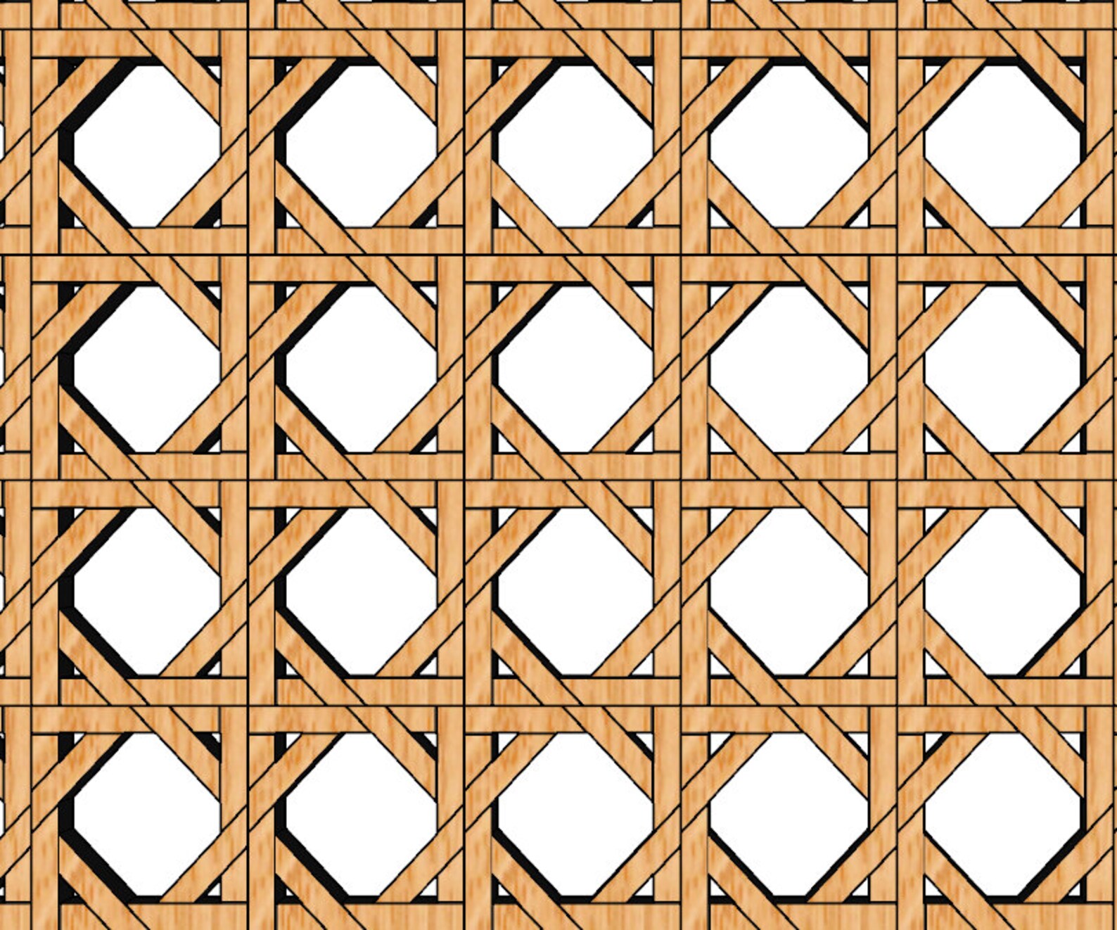 Laser Cutting Rattan Pattern Svg File / Vector File for Laser - Etsy