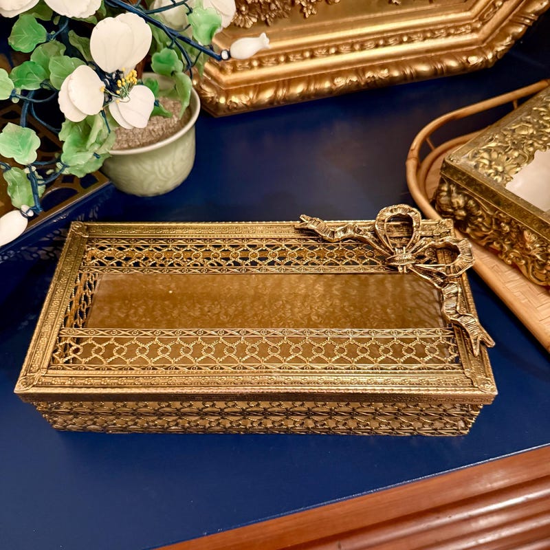 Filigree Tissue Box - Etsy