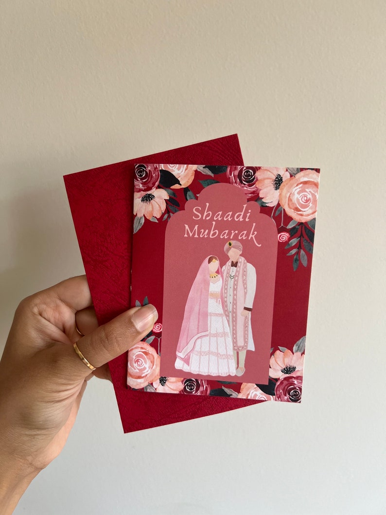 Wedding Card - Shaadi Card - Desi Wedding Card - Indian/pakistani ...