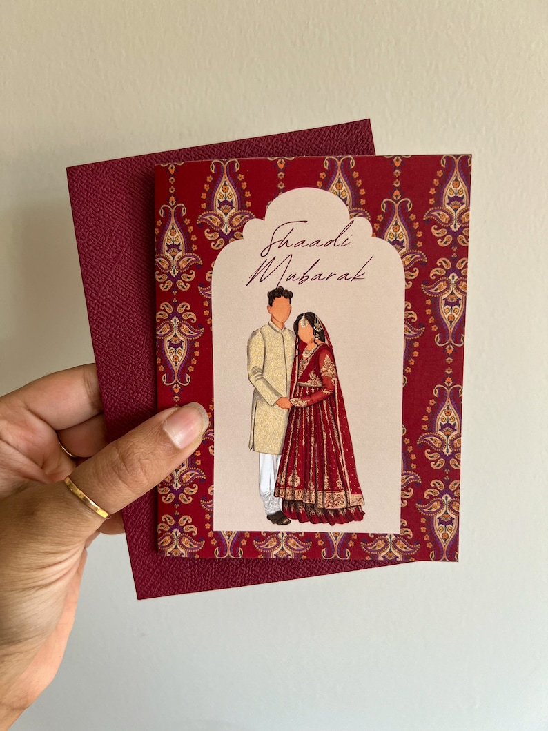 Wedding Card - Shaadi Card - Desi Wedding Card - Indian/pakistani ...