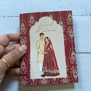 Wedding Card - Shaadi Card - Desi Wedding Card - Indian/pakistani ...