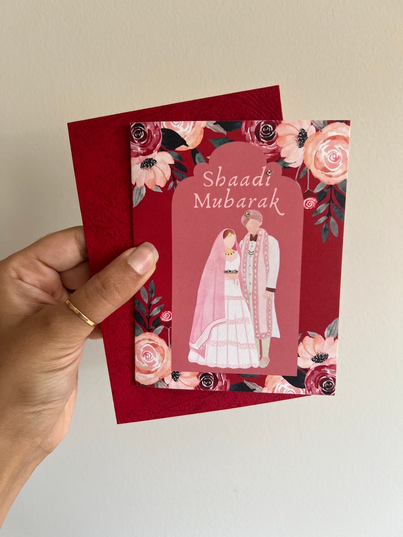 Wedding Card - Shaadi Card - Desi Wedding Card - Indian/pakistani ...