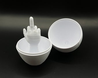 Middle Finger Egg Gag Gift - Etsy