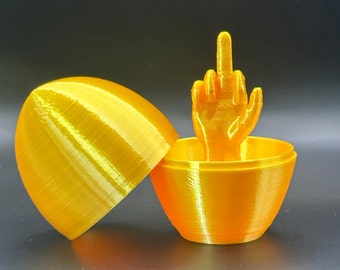 Middle Finger Egg Gag Gift - Etsy