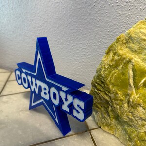 Dallas Cowboys Football Sign • Cowboy Fans • Football Décor • Gift for ...