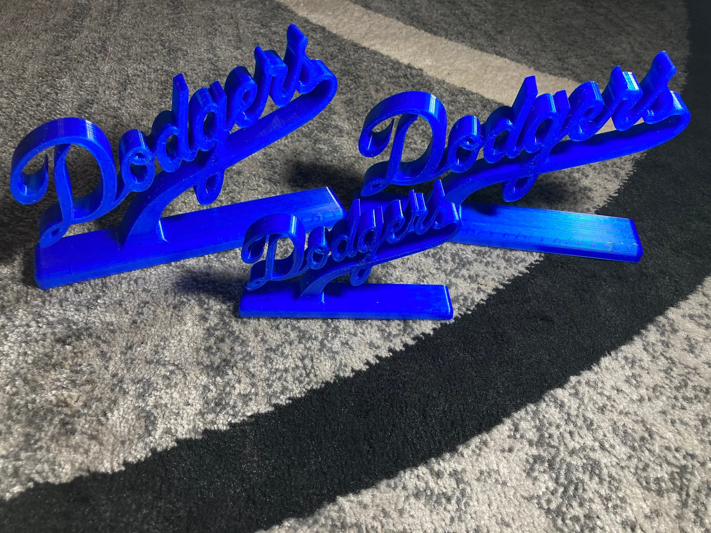 LA Dodgers Baseball Sign La Dodger Fans Baseball Décor - Etsy