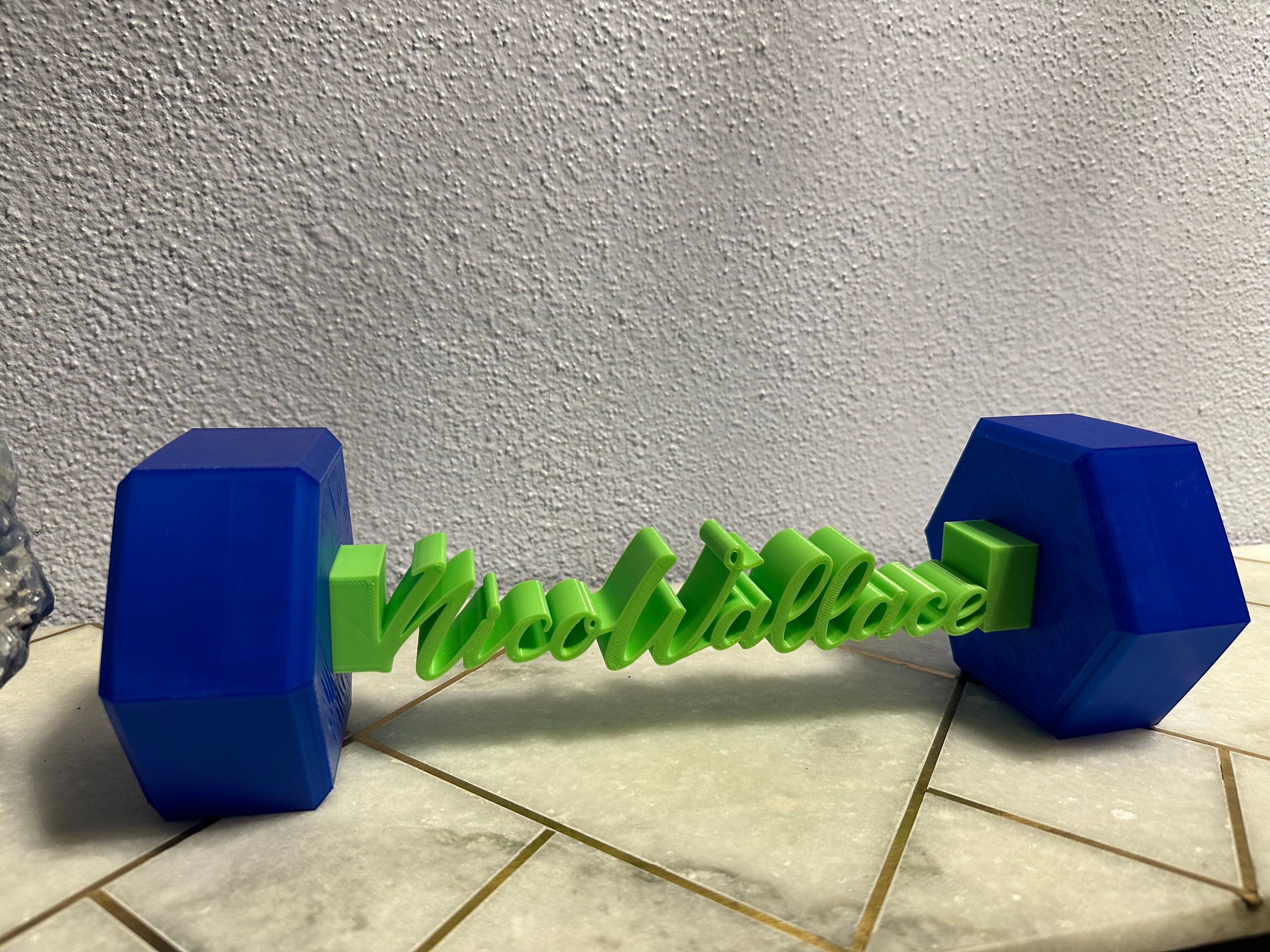 Dumbbell Name Plate • Weight Lifting Sign • for Weight Lifters ...