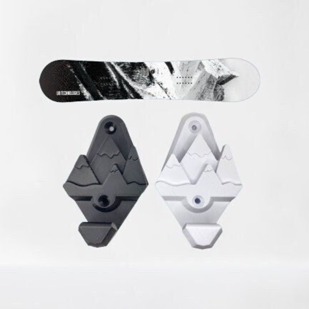 I3P Snowboard Wall Mounts Storage Rack for All Snowboard Accessories ...