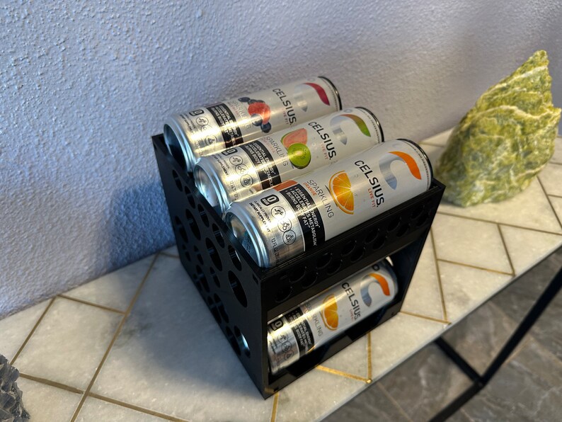 12 Oz Slim Can Dispenser • Fits 12 Oz Red Bull, Celcius, Arizona , Ect ...