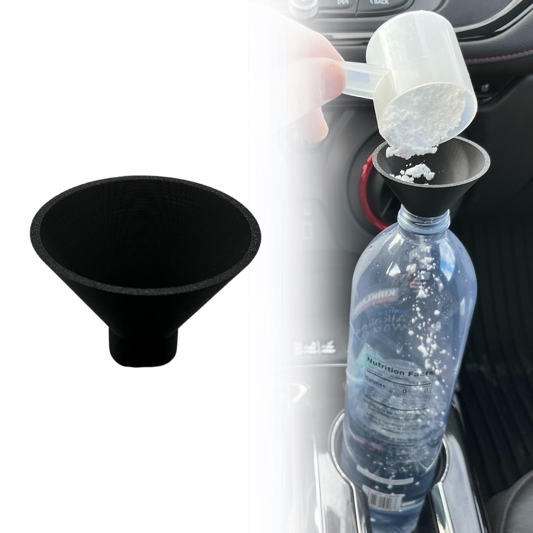 Pre-workout Funnel for Water Bottles, Can, and More, Protein Powder ...