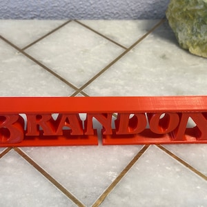 Stranger Things Font Custom Name Plate • Personalized Stranger Things ...