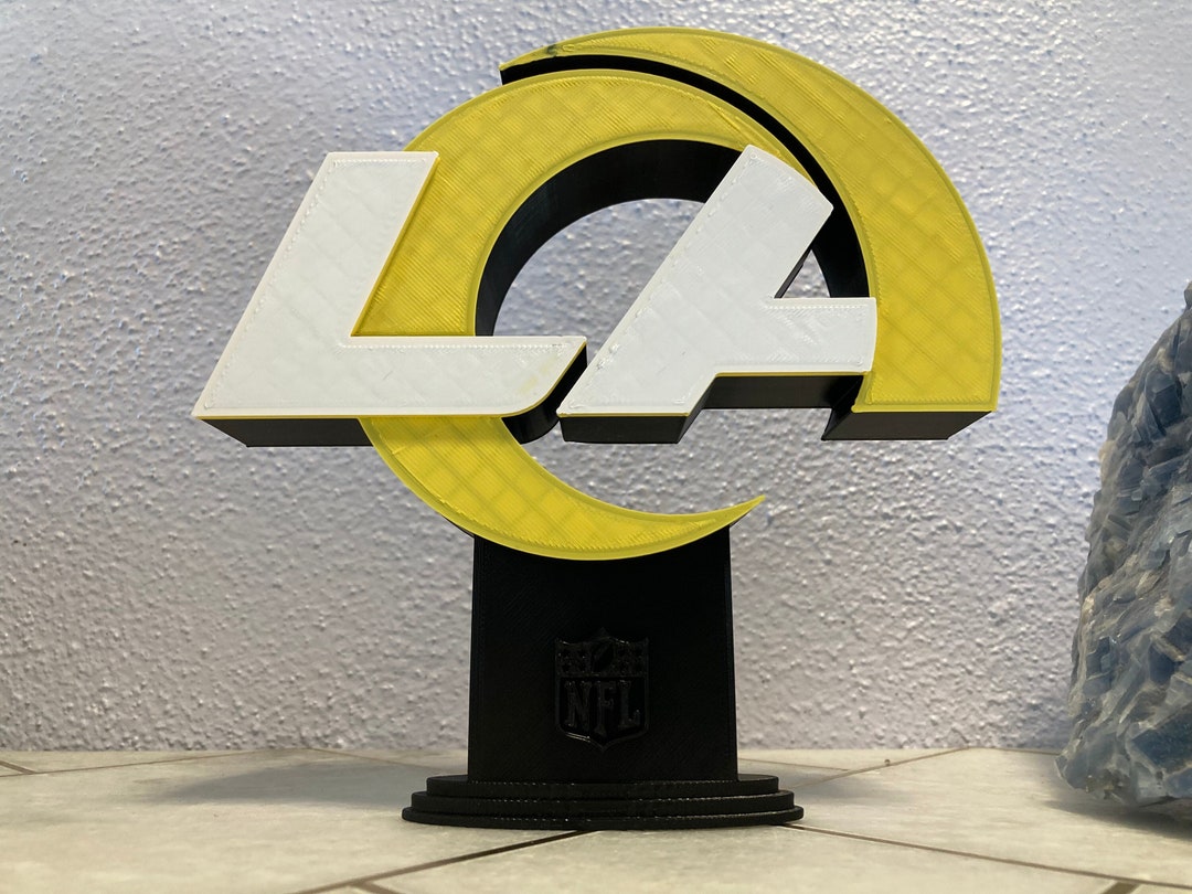 LA Rams Football Sign • La Ram Fans • Football Décor • Football Gift ...