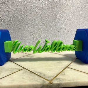 Dumbbell Name Plate • Weight Lifting Sign • for Weight Lifters ...