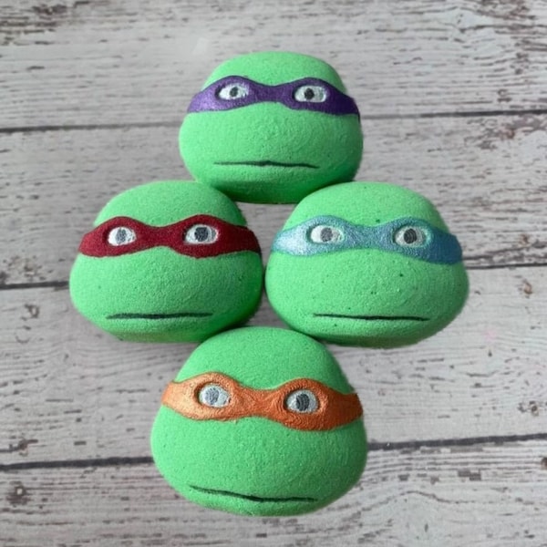 Teenage Mutant Ninja Turtles Bath Bomb - Etsy