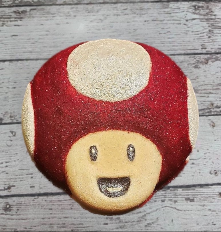 Super Mighty Plumbers Bath Bomb Retro Mario Gaming Gamer - Etsy