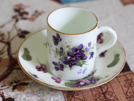 Hammersley & Co Tea Set Antique Tea Set Demitasse Set Hammersley China ...