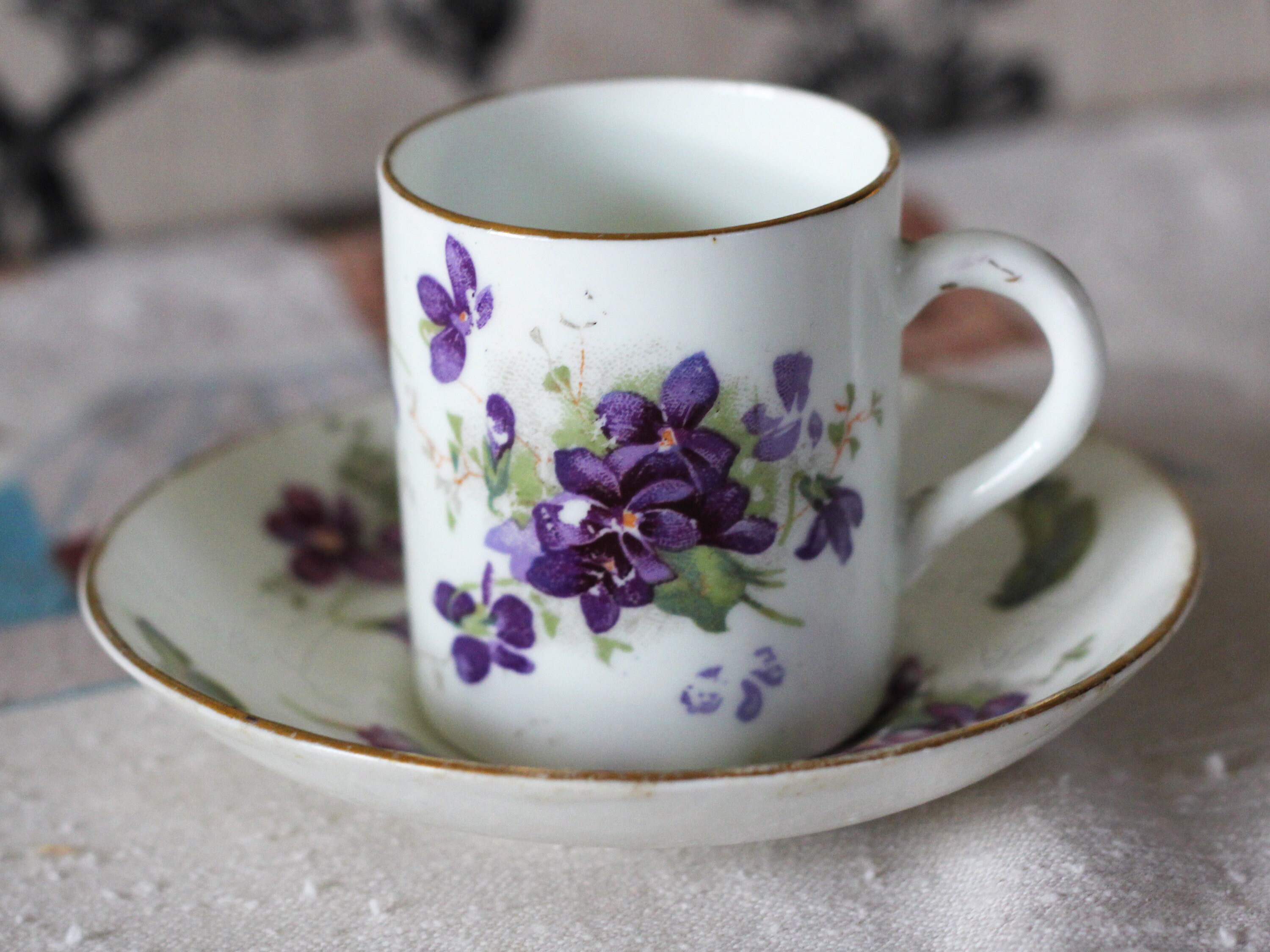 Hammersley & Co Tea Set Antique Tea Set Demitasse Set Hammersley China ...