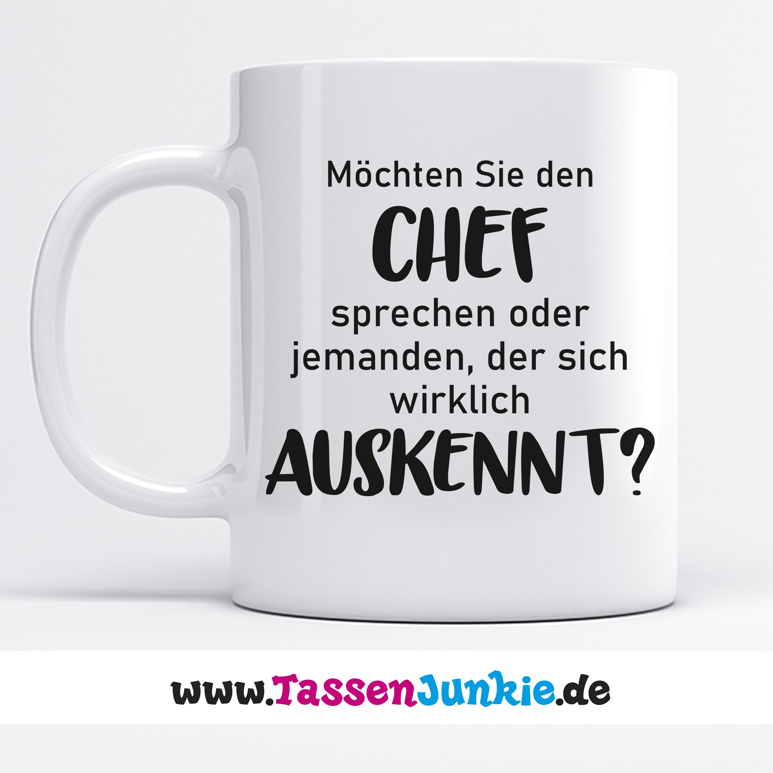 Tasse mit Spruch Wollen Sie den CHEF sprechen oder - Etsy 日本