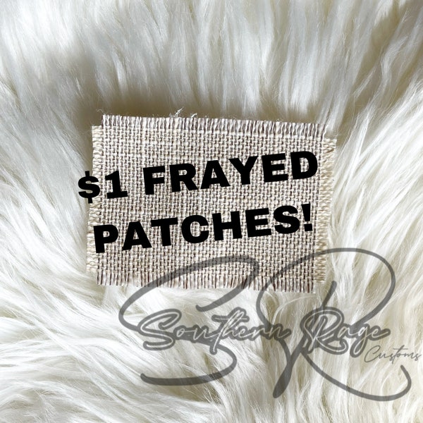 Frayed Patch - Etsy