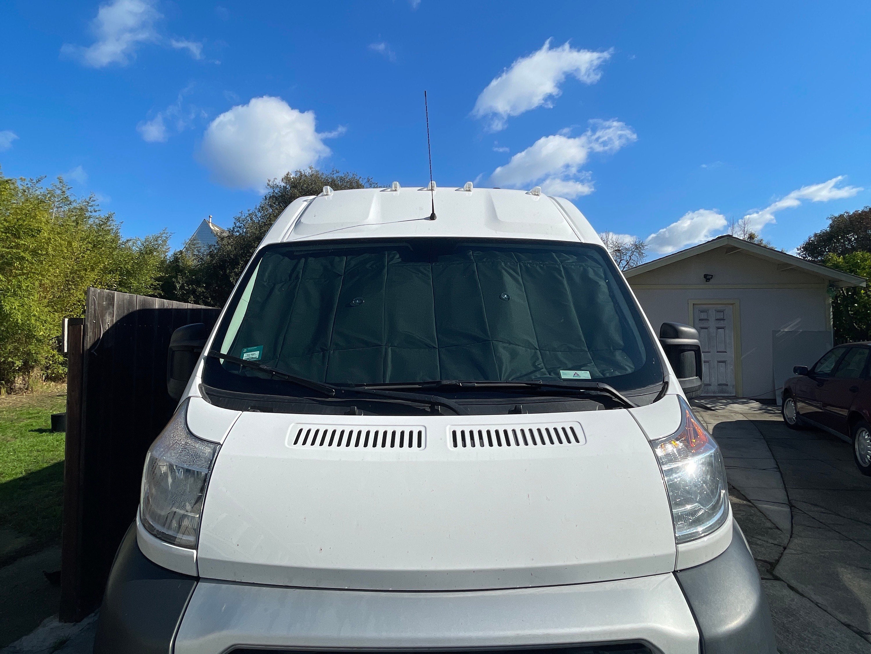 Promaster Windshield Window Cover | 1pc Set | 2014-2022 | Black - Etsy