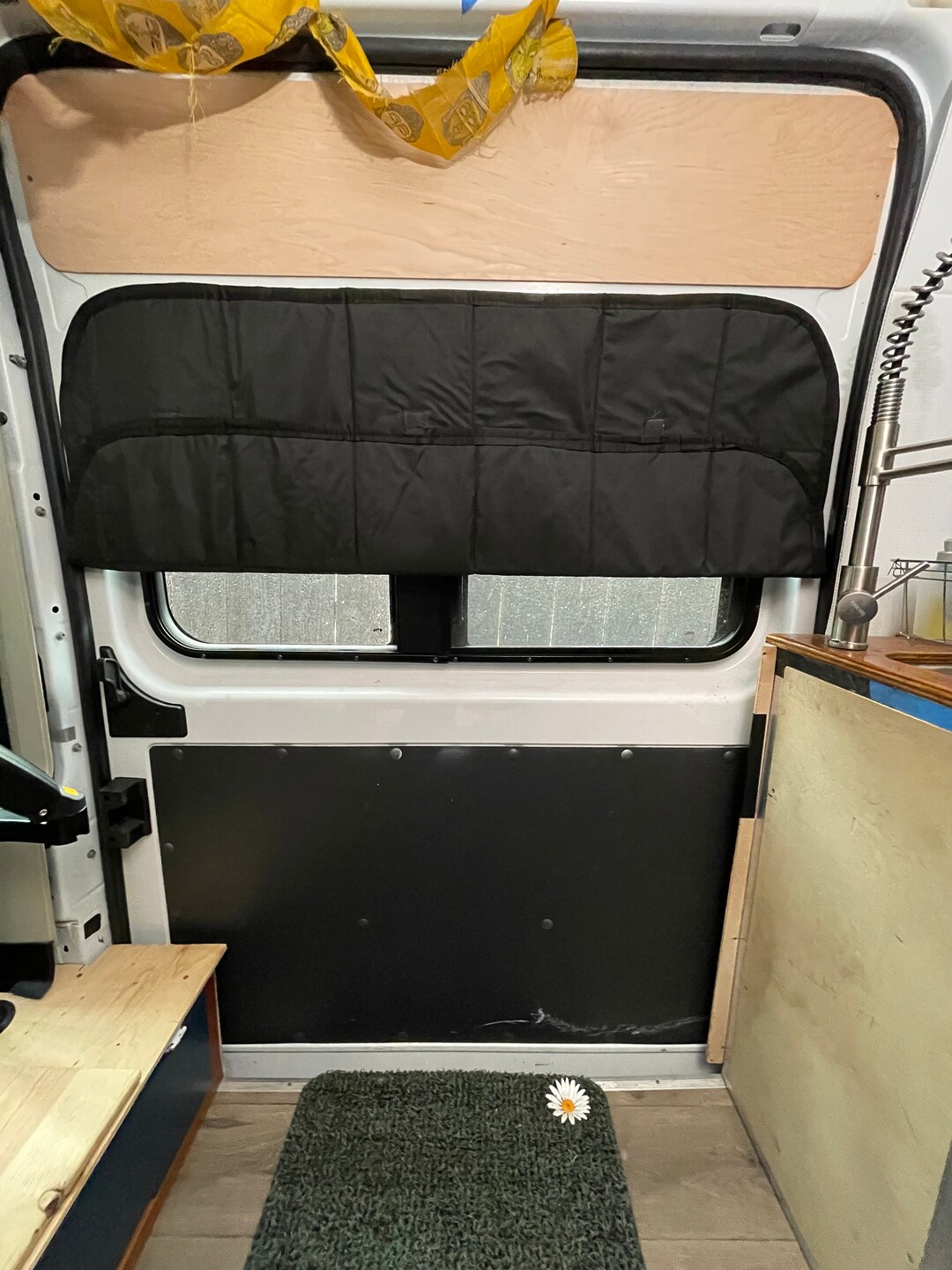 Promaster Sliding Door Window Cover | CRL T-vent | 1pc Set | 2014-2022 ...