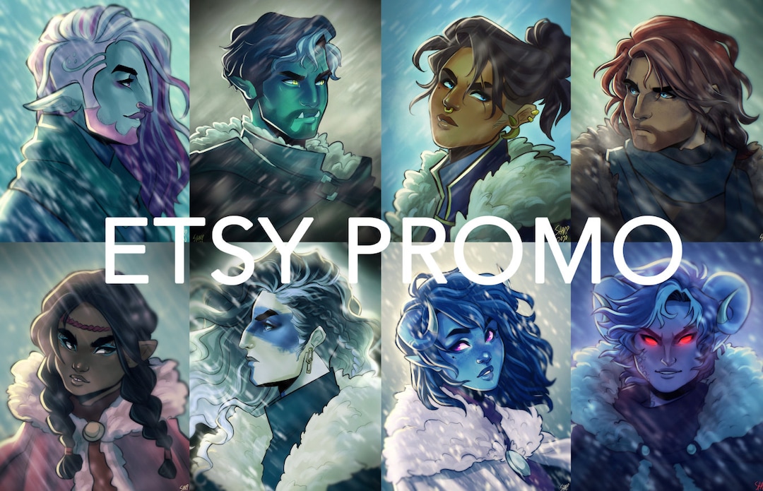 11x17 Winter Mighty Nein Poster Print - Etsy