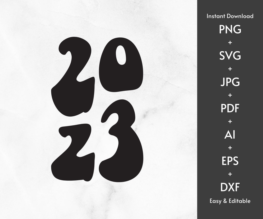 2023 Typography SVG, 2023 PNG, Graduation 2023 SVG, Class of 2023 Svg ...